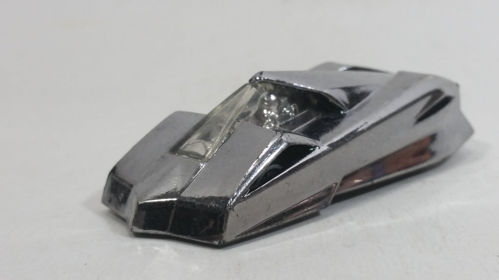 1994 Hot Wheels Shadow Jet II Chrome Die Cast Toy Car Vehicle ...