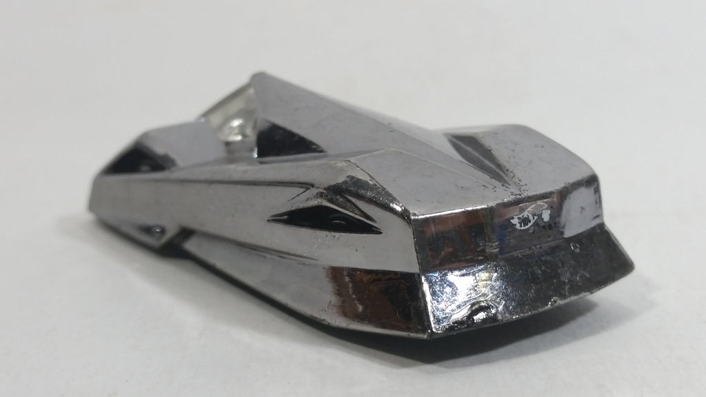 1994 Hot Wheels Shadow Jet II Chrome Die Cast Toy Car Vehicle ...