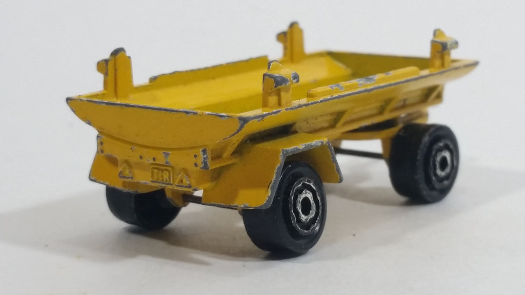 Majorette Shell Fuel Tanker Transport Trailer Yellow Die Cast Toy Car ...