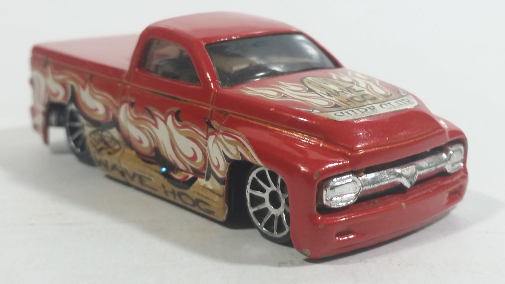 2003 Hot Wheels Switchback Dark Orange Truck Die Cast Toy Car Vehicle ...