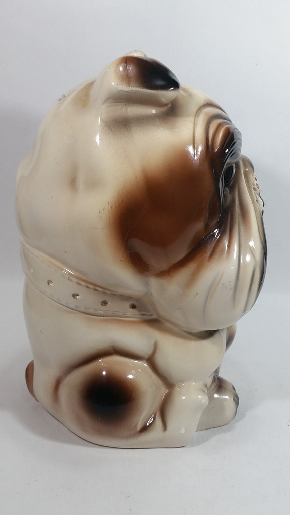 10" Tall Ceramic Bulldog Dog Coin Bank - Made in Taiwan – Treasure ...