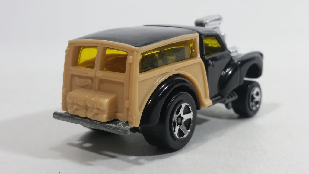 2001 Hot Wheels First Editions MG Rover Morris Wagon Black Tan Die Cas ...