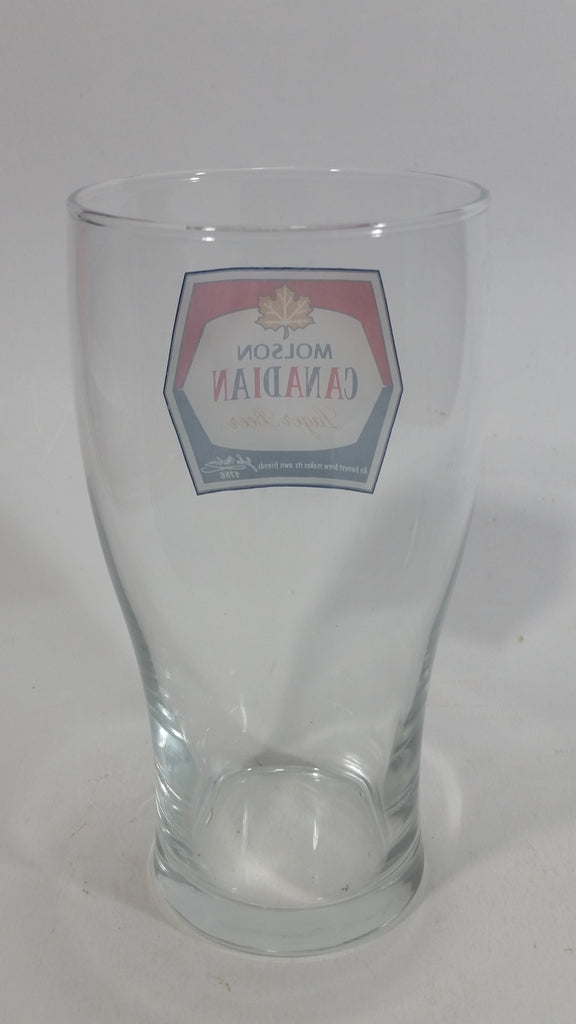 Vintage Molson Canadian Lager Beer Biere 6" Tall Glass Cup – Treasure ...