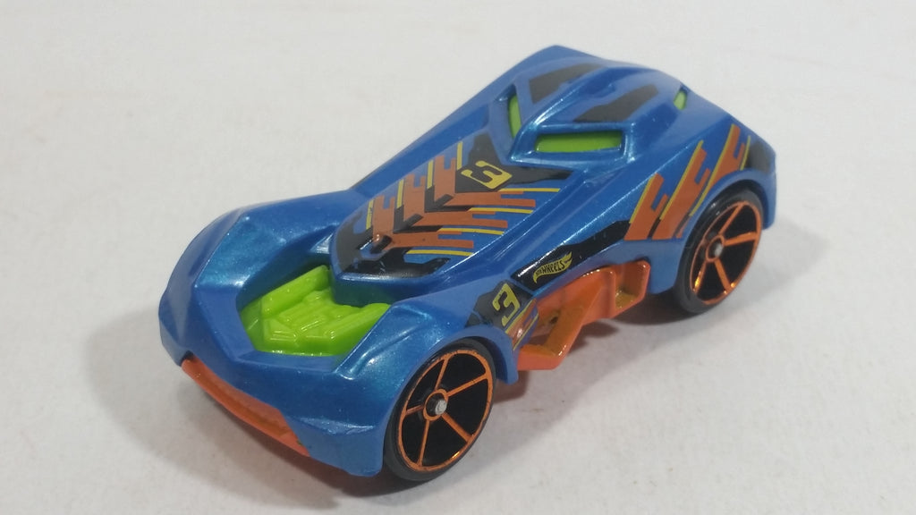 2017 Hot Wheels Multi-Pack Exclusive RD-03 Blue #3 Die Cast Toy Car Ve ...