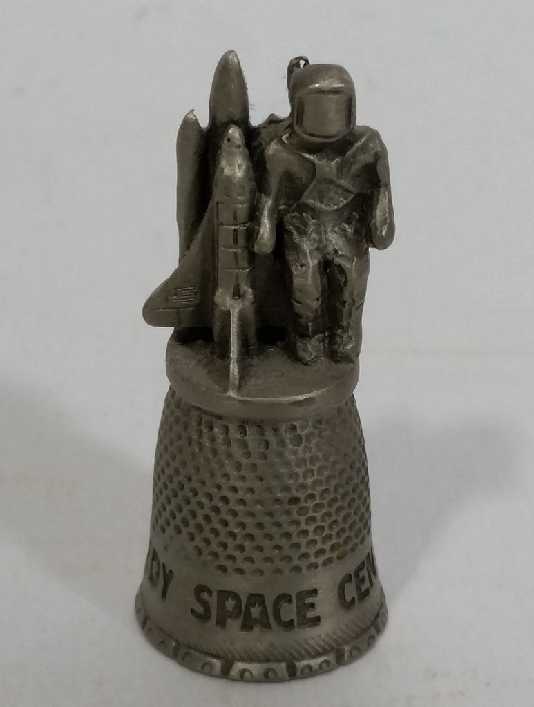 Kennedy Space Center Florida Pewter Metal Thimble With Astronaut and S ...