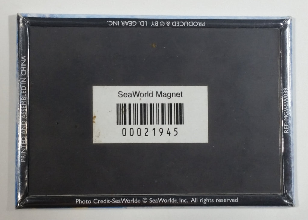 SeaWorld Adventure Parks Dolphin Themed Fridge Magnet 2 1/8" x 3 ...