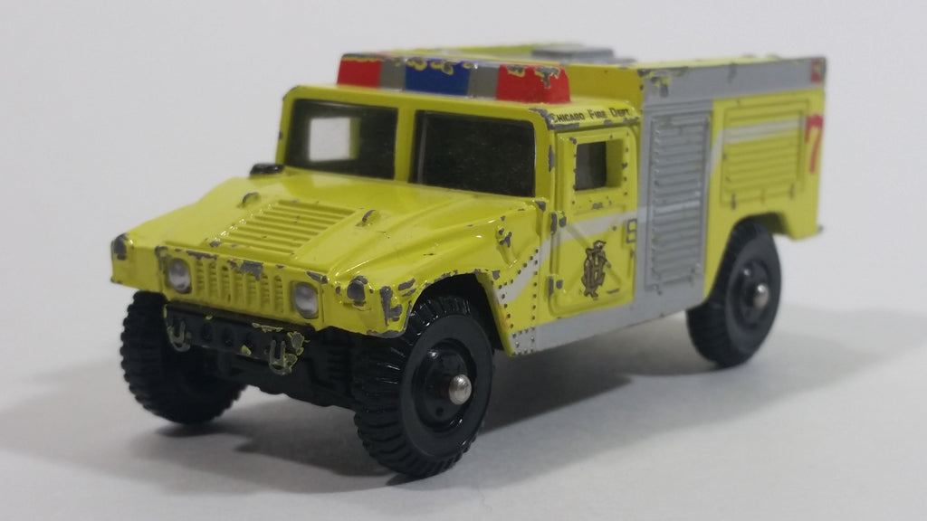 Corgi Chicago Police Department Fire Pumper Hummer Humvee HMMWV Fluore ...