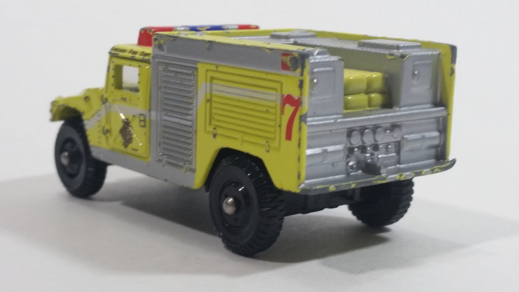 Corgi Chicago Police Department Fire Pumper Hummer Humvee HMMWV Fluore ...