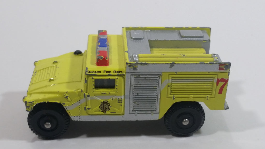 Corgi Chicago Police Department Fire Pumper Hummer Humvee HMMWV Fluore ...