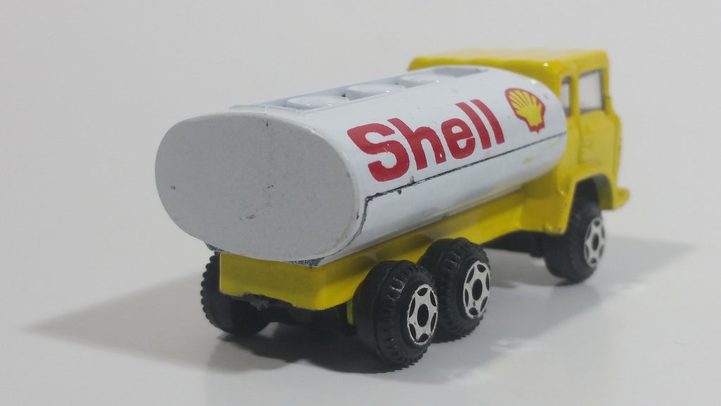 Yatming Style Shell Semi Tanker Fuel Truck Yellow Die Cast Toy Car Veh ...