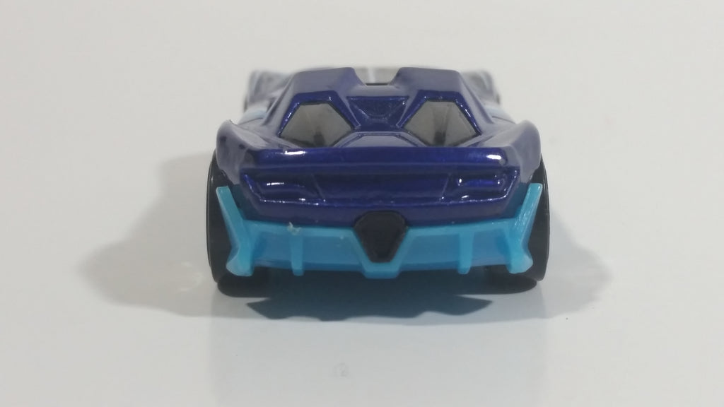 2012 Hot Wheels HW Code Cars Yur So Fast Ferrari Metallic Dark Blue Di ...