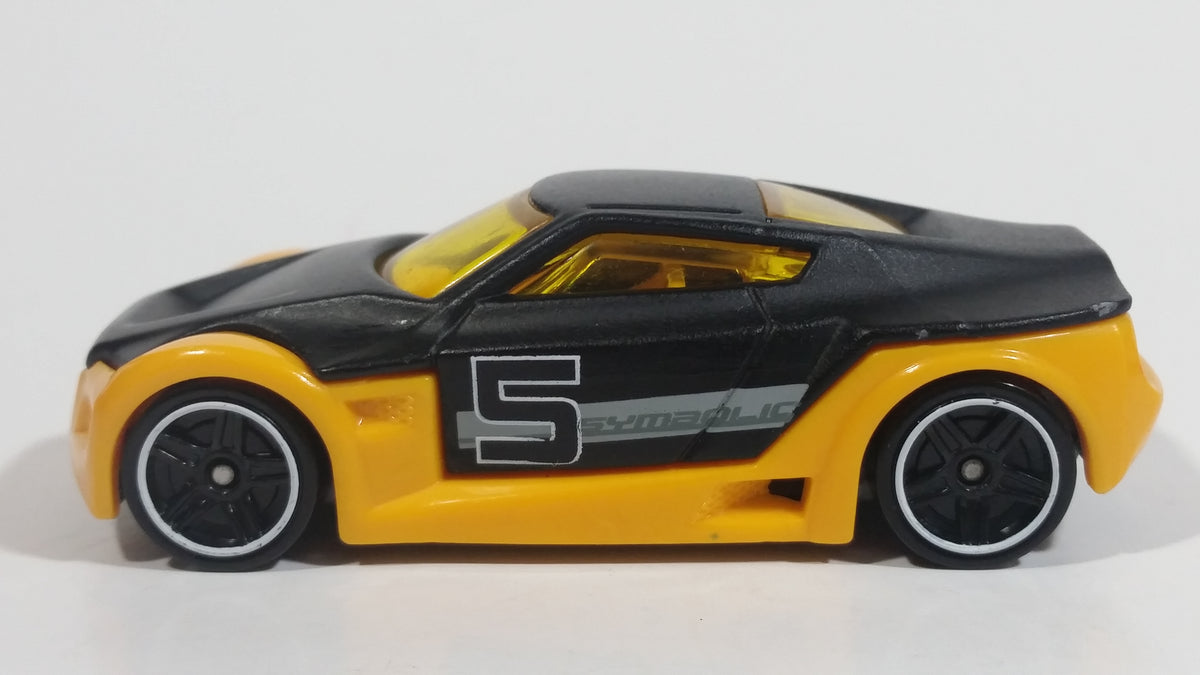 2014 Hot Wheels Ultimate Racing Symbolic Black and Orange #5 Die Cast ...