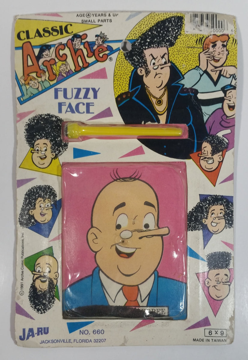 1991 Classic Archie Fuzzy Face Weatherbee JA-RU No. 660 in Package Sea ...