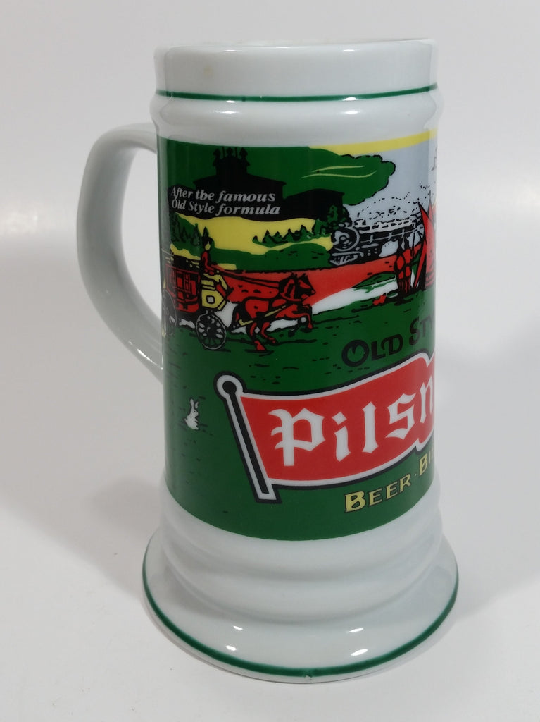 Pilsner Old Style Beer Bunny Rabbit 6 1/4" Tall Stein Mug Breweriana C ...