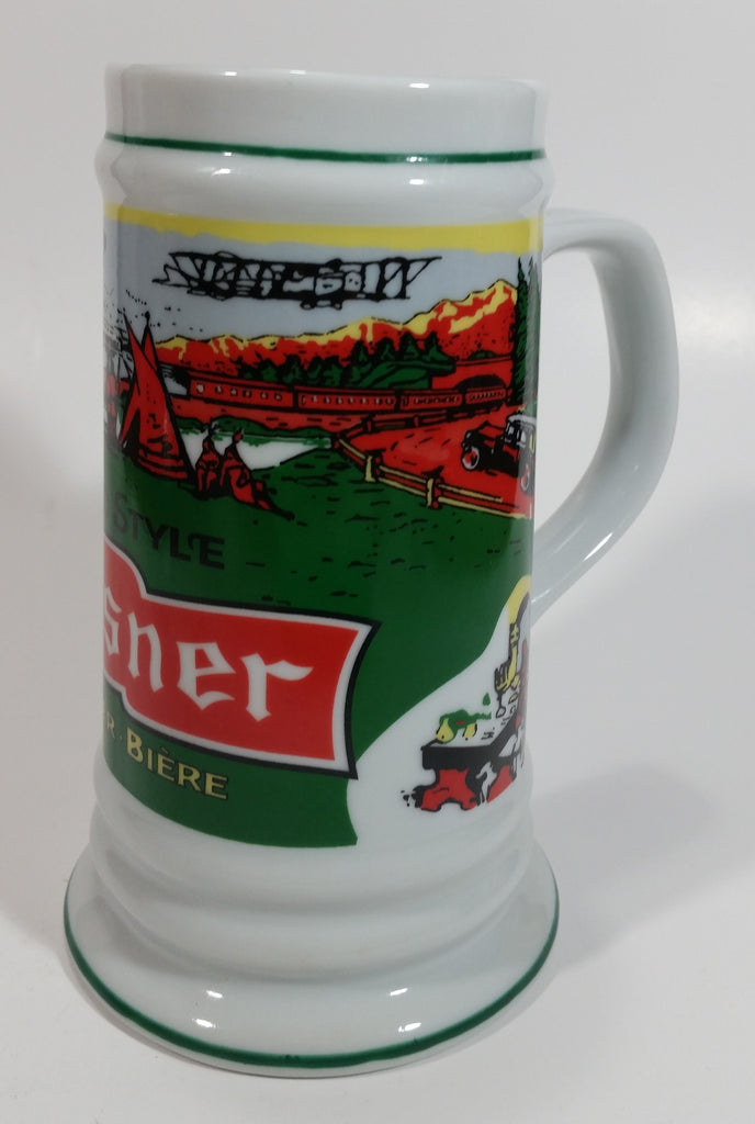 Pilsner Old Style Beer Bunny Rabbit 6 1/4" Tall Stein Mug Breweriana C ...