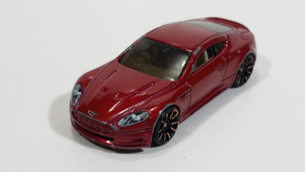 2012 Hot Wheels Faster Than Ever '12 Aston Martin DBS Dark Red Maroon ...