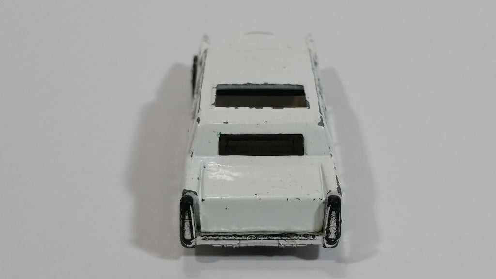 1991 Hot Wheels Limozeen White Die Cast Toy Car Limousine Limo Vehicle ...