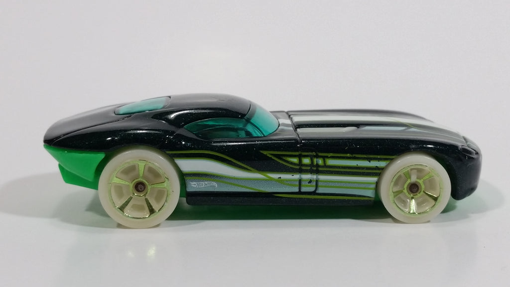 2014 Hot Wheels HW Race Night Storm Fast FeLion Metalflake Midnight Gr ...