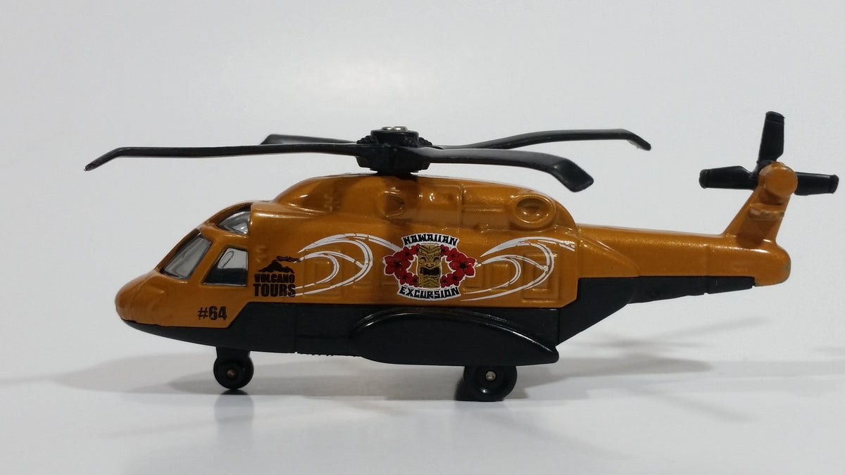 2011 Matchbox Sky Busters Mission Chopper Helicopter Hawaiian Excursio ...