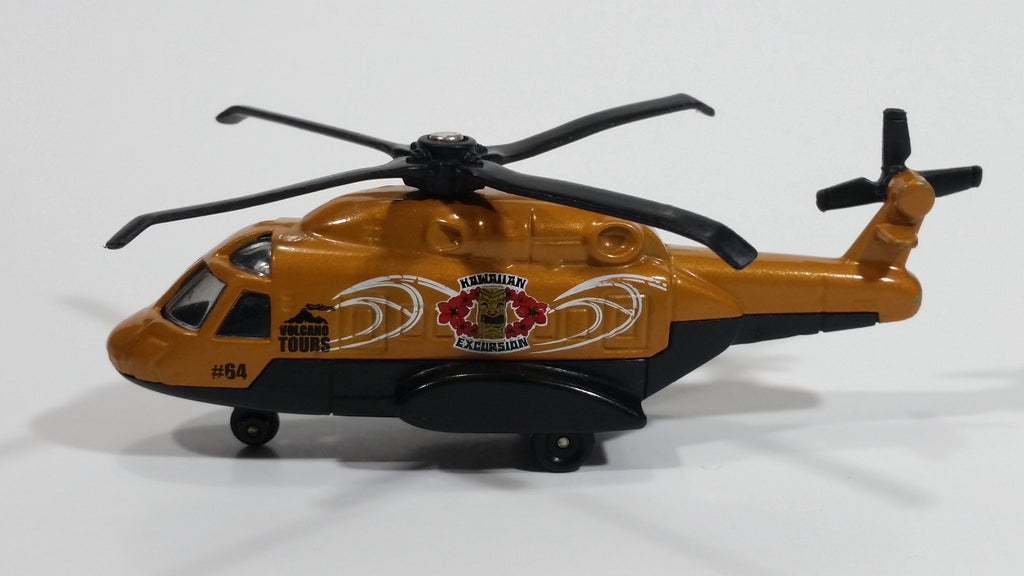 2011 Matchbox Sky Busters Mission Chopper Helicopter Hawaiian Excursio ...