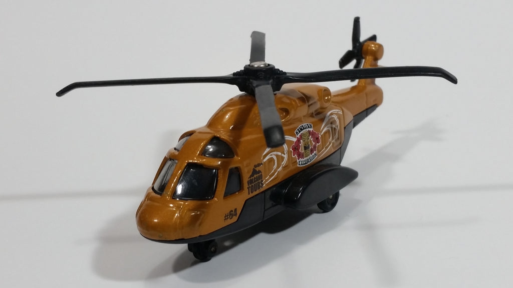 2011 Matchbox Sky Busters Mission Chopper Helicopter Hawaiian Excursio ...