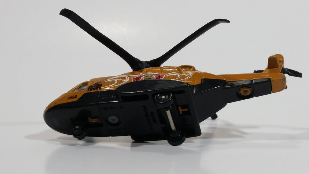 2011 Matchbox Sky Busters Mission Chopper Helicopter Hawaiian Excursio ...