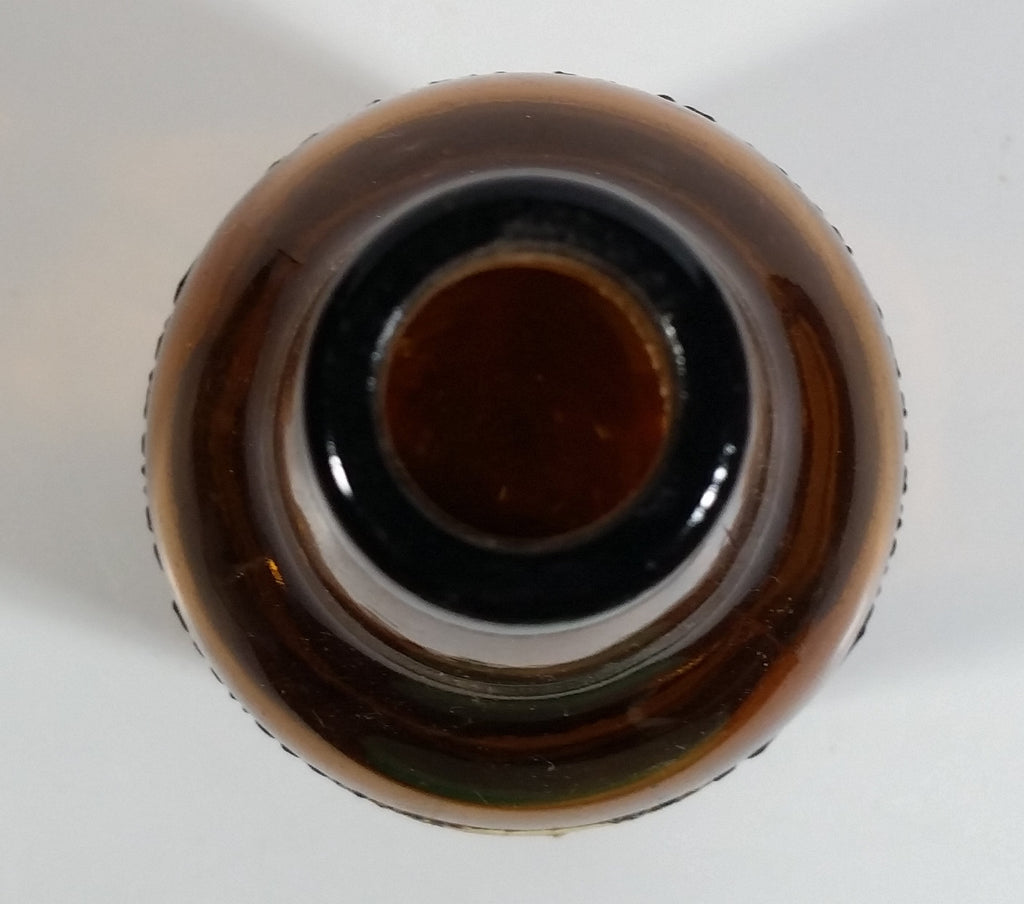 Vintage Holsten Export Bier Beer 7 3/8" Tall Amber Glass Beer Bottle w ...