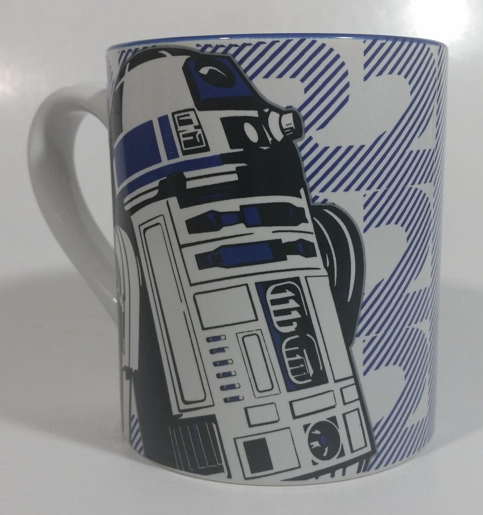 LucasFilm Star Wars R2D2 Robot Blue and White 414mL Ceramic Coffee Mug ...