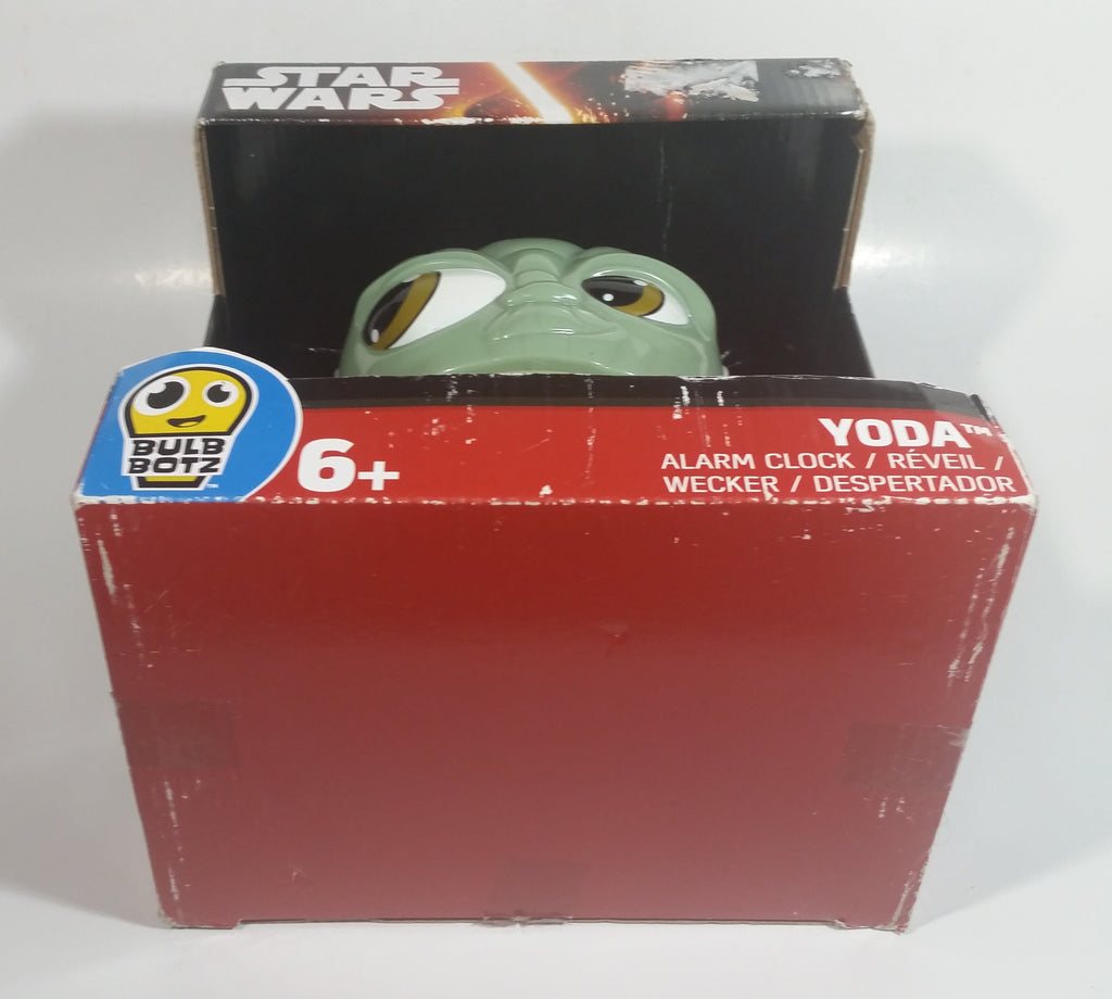 2015 Bulb Botz Star Wars 7 1/2" Tall Yoda Character Alarm Clock Still ...