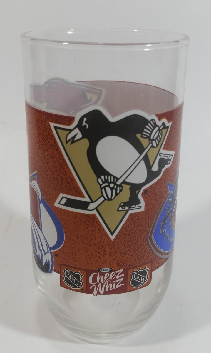 2004 Cheez Whiz NHL Ice Hockey Sports Teams 5 1/2" Tall Glass Cup 5 of ...