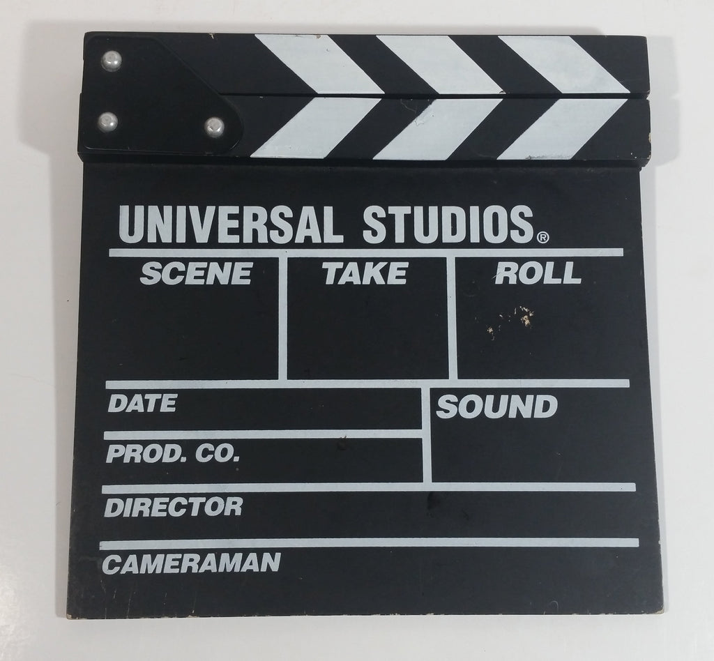 1990s Universal Studios Movie Film Director's Wood Wooden Clapboard Cl ...