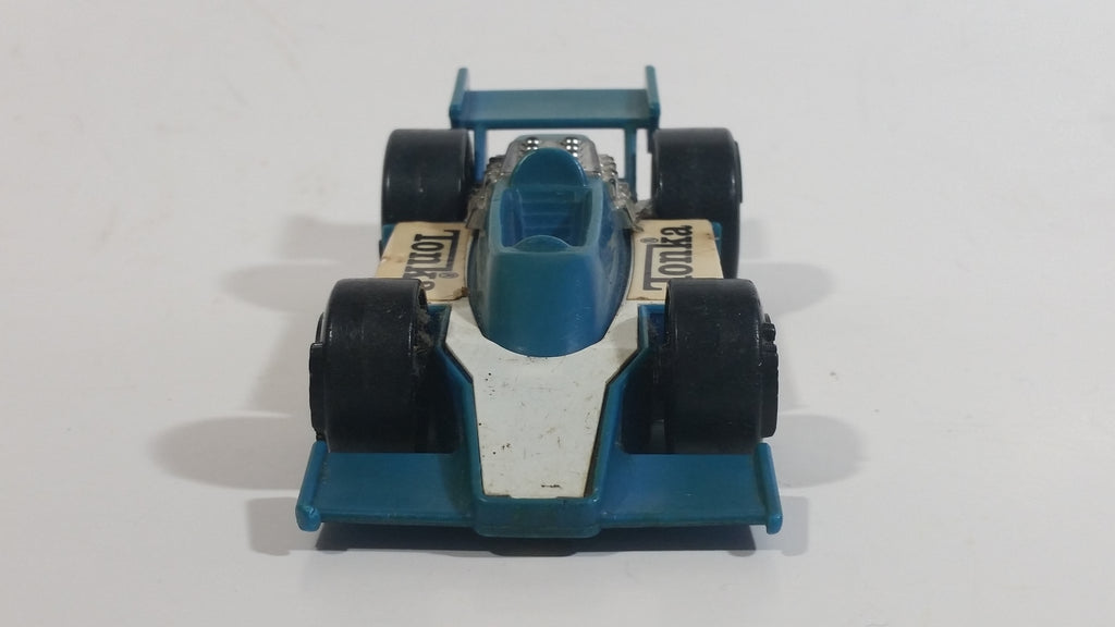 Vintage 1979 Tonka Indy Race Car Blue Plastic and Metal Toy Vehicle Ma ...