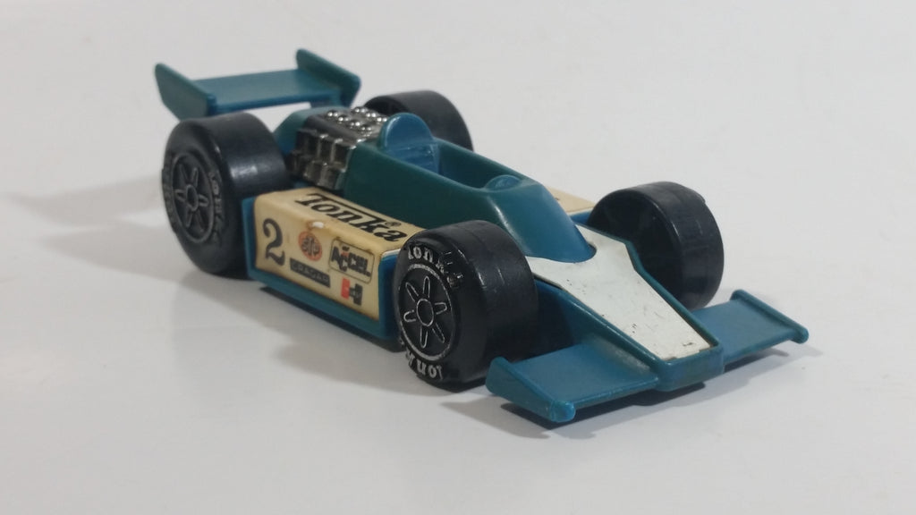 Vintage 1979 Tonka Indy Race Car Blue Plastic and Metal Toy Vehicle Ma ...