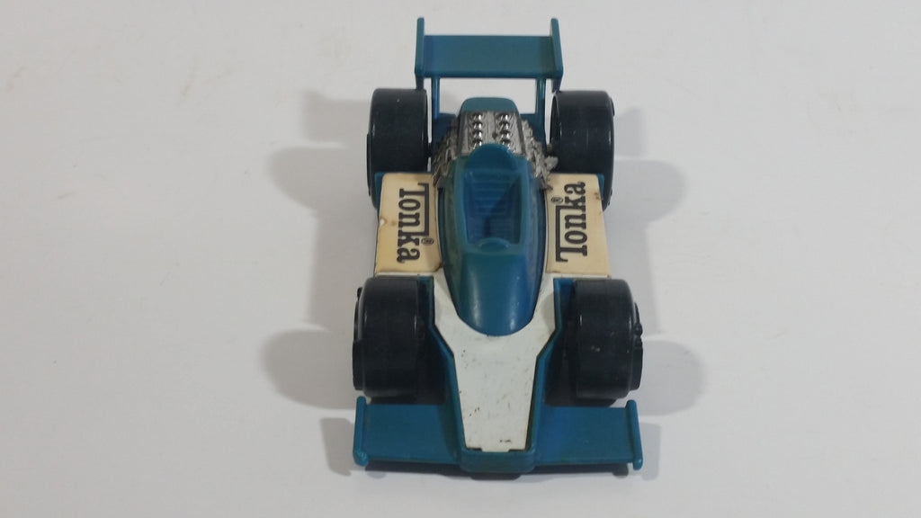 Vintage 1979 Tonka Indy Race Car Blue Plastic and Metal Toy Vehicle Ma ...