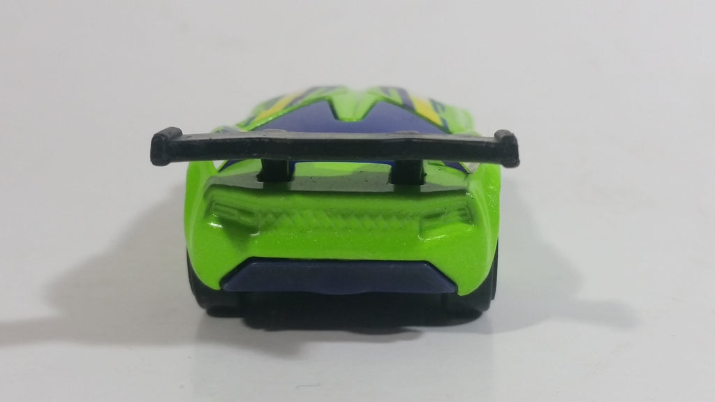 2009 Hot Wheels Impavido 1 Bright Green 3/7 Die Cast Toy Car Vehicle M ...