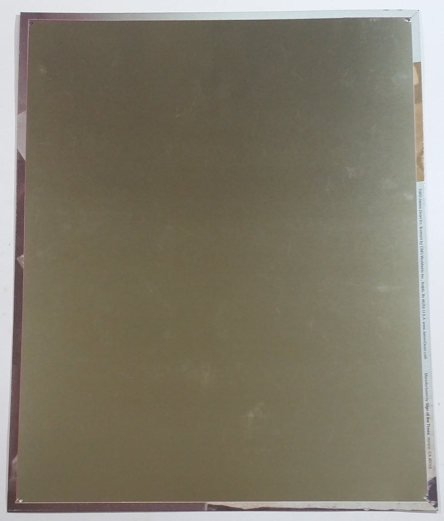 James Dean Actor Poster 12" x 15" Tin Metal Sign Hollywood Movies Coll ...