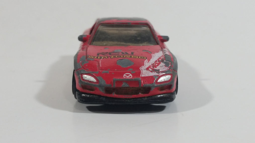 MotorMax 6023 Mazda RX-7 Red 1/64 Scale Die Cast Toy Car Vehicle ...