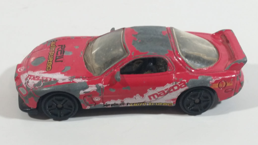 MotorMax 6023 Mazda RX-7 Red 1/64 Scale Die Cast Toy Car Vehicle ...