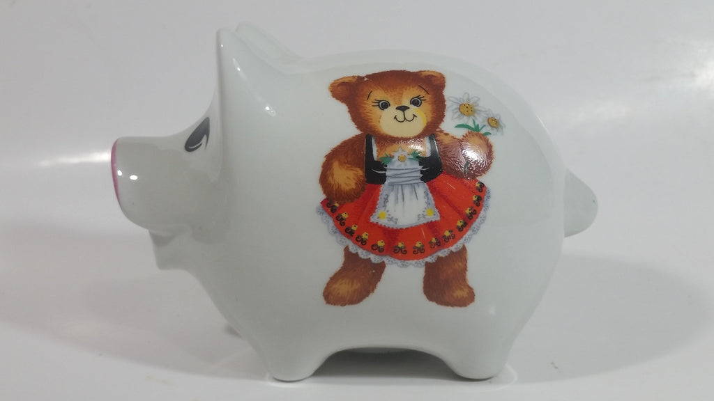 Vintage Reutter Porzellan Germany Boy and Girl Teddy Bear Porcelain Pi ...