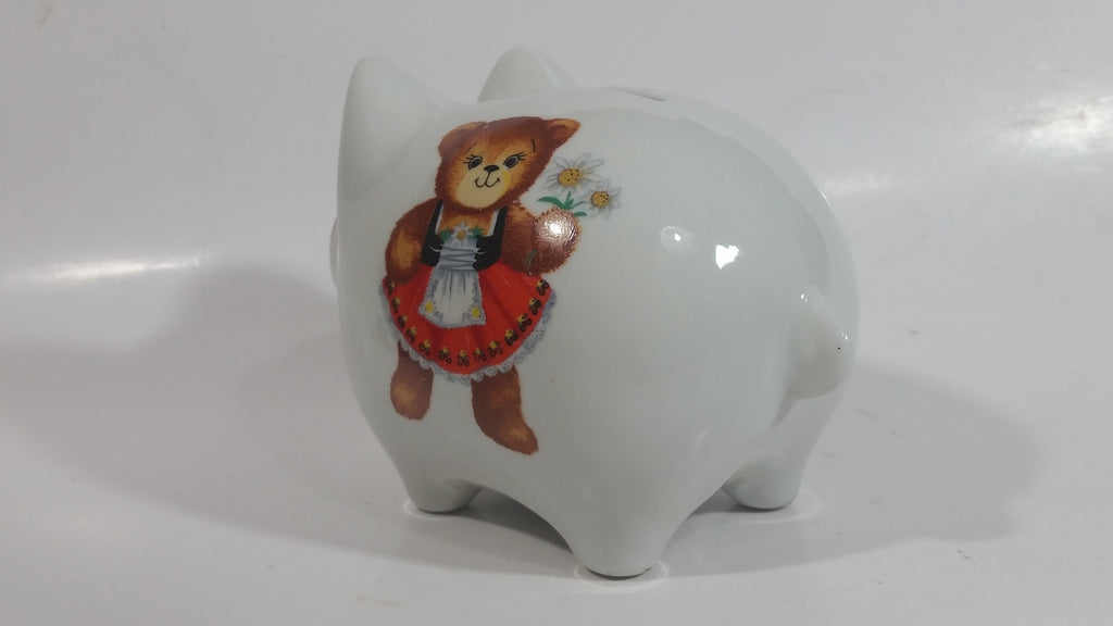 Vintage Reutter Porzellan Germany Boy and Girl Teddy Bear Porcelain Pi ...