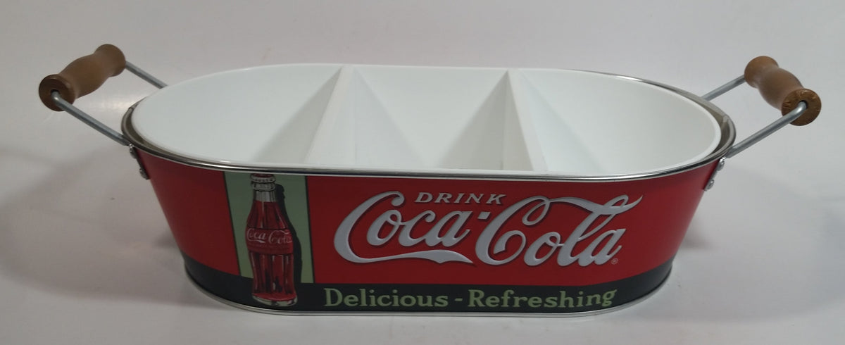 Drink Coca-Cola Coke Delicious Refreshing 3 Compartment Plastic Insert ...