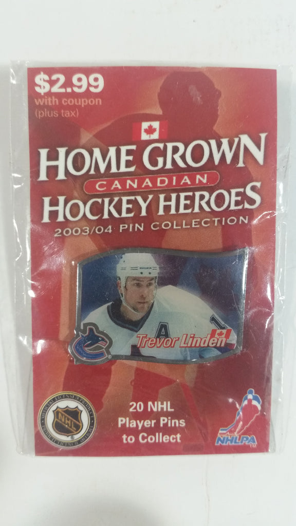 2003/04 NHL Canadian Home Grown Hockey Heroes Pins Collection New in P ...
