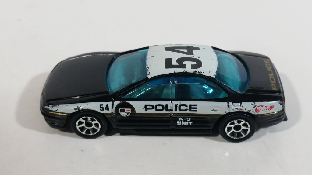 1997 Hot Wheels '93 Warner Oldsmobile Aurora Black and White #54 Polic ...
