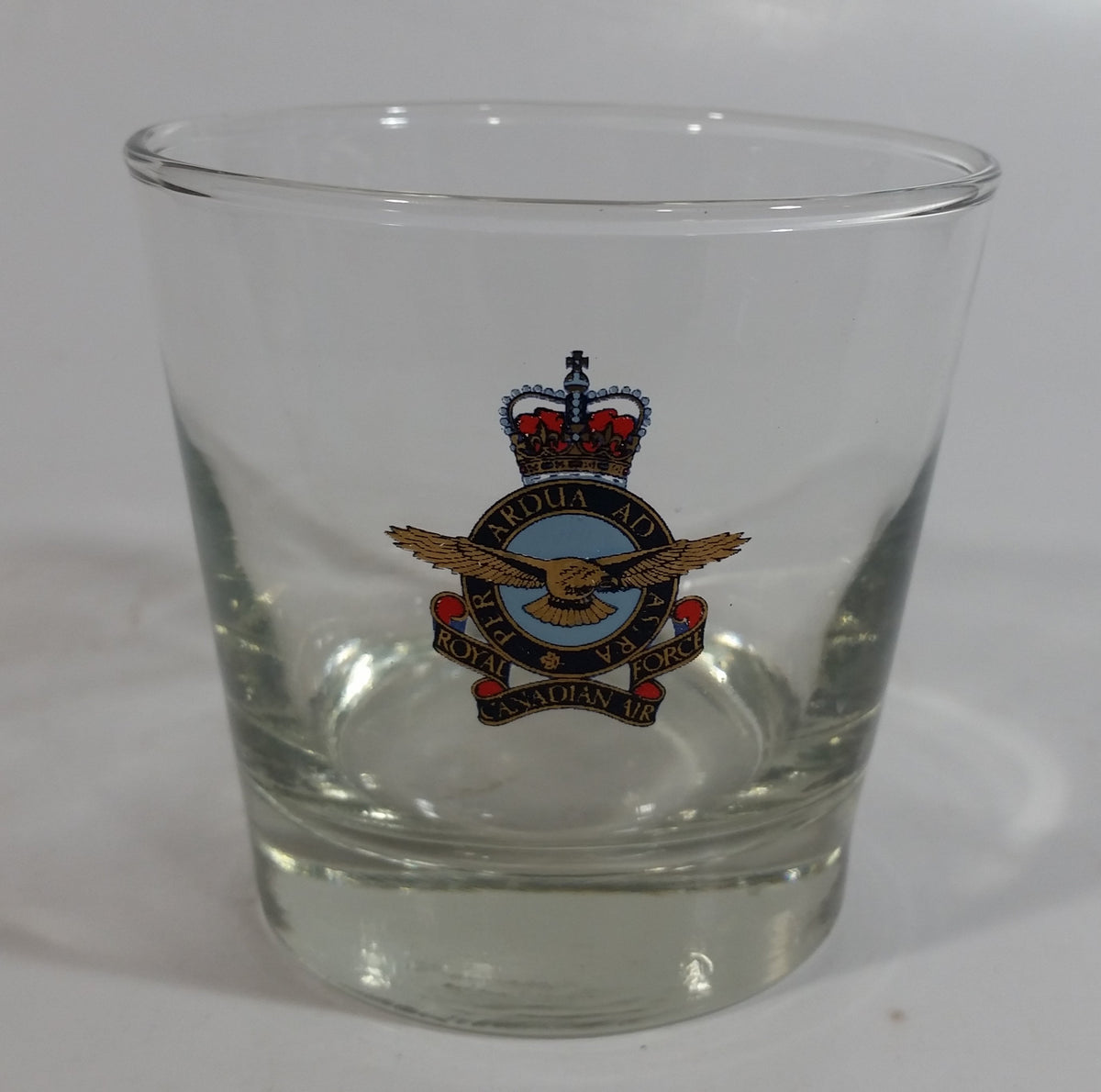 RCAF Royal Canadian Air Force 3" Tall Glass Whiskey Cup – Treasure ...