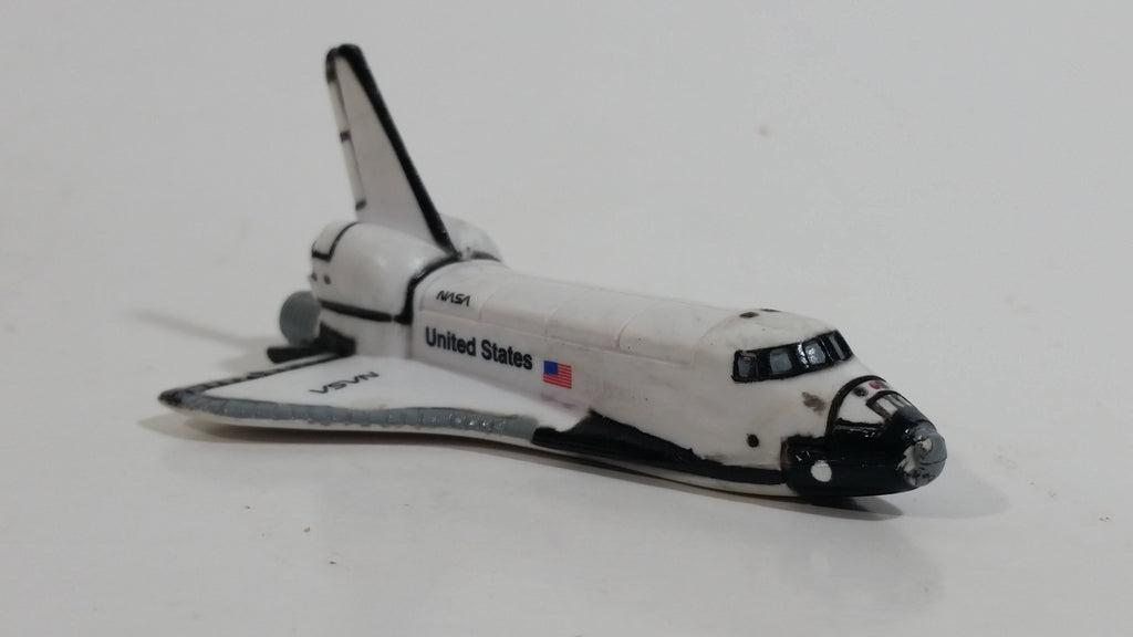 Rare 1998 Play Visions NASA USA Space Shuttle PVC Toy Spacecraft Vehic ...
