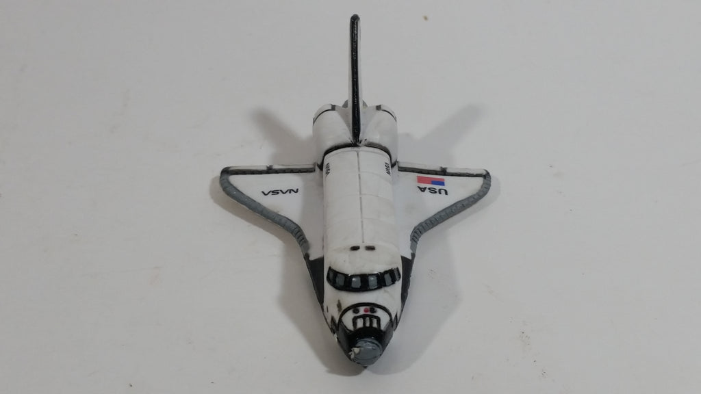 Rare 1998 Play Visions NASA USA Space Shuttle PVC Toy Spacecraft Vehic ...