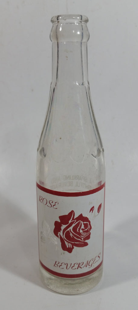 Very Rare Vintage Rose Beverages 7 Fl. Oz. ACL Glass Soda Pop Beverage ...