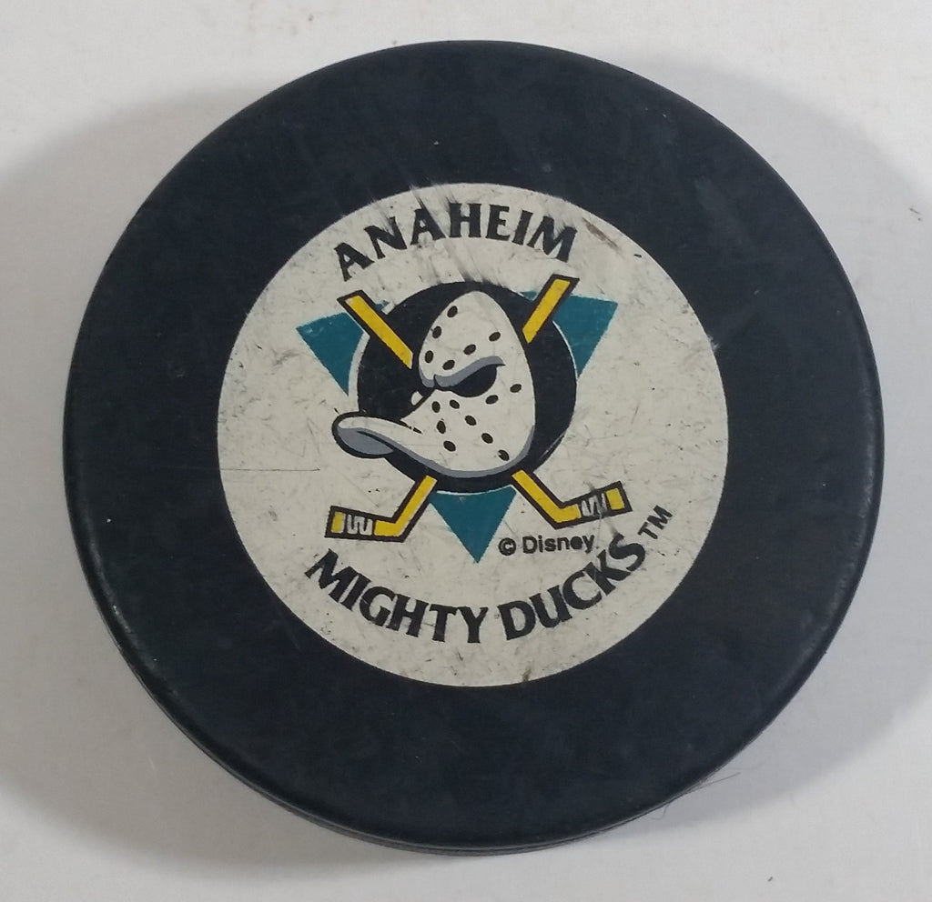 Anaheim Mighty Ducks Disney NHL Ice Hockey Puck – Treasure Valley ...