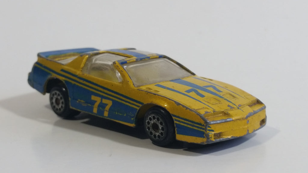 Zee Toys Dyna Wheels No. D97 Pontiac Firebird #77 Yellow Die Cast Toy ...