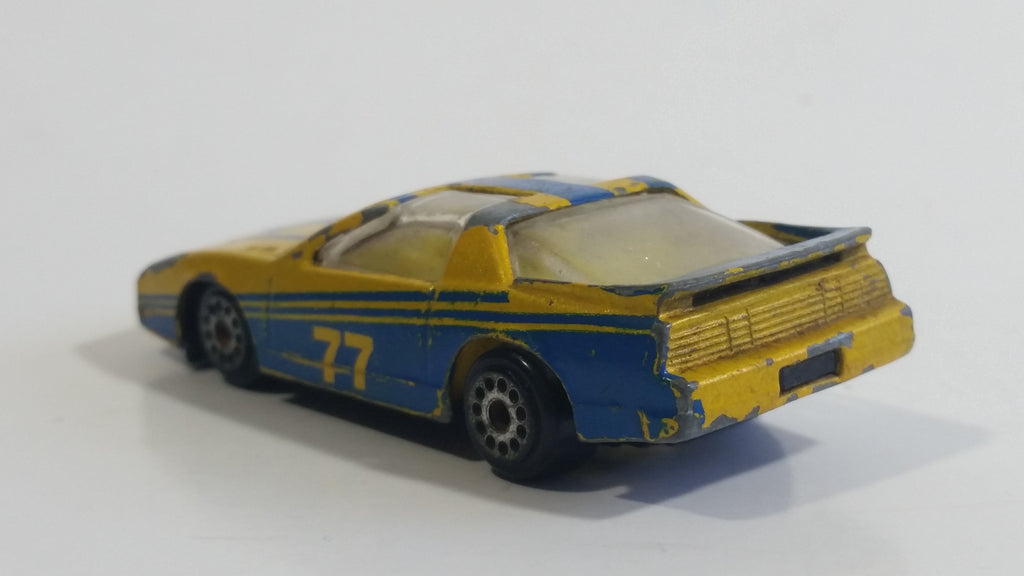Zee Toys Dyna Wheels No. D97 Pontiac Firebird #77 Yellow Die Cast Toy ...